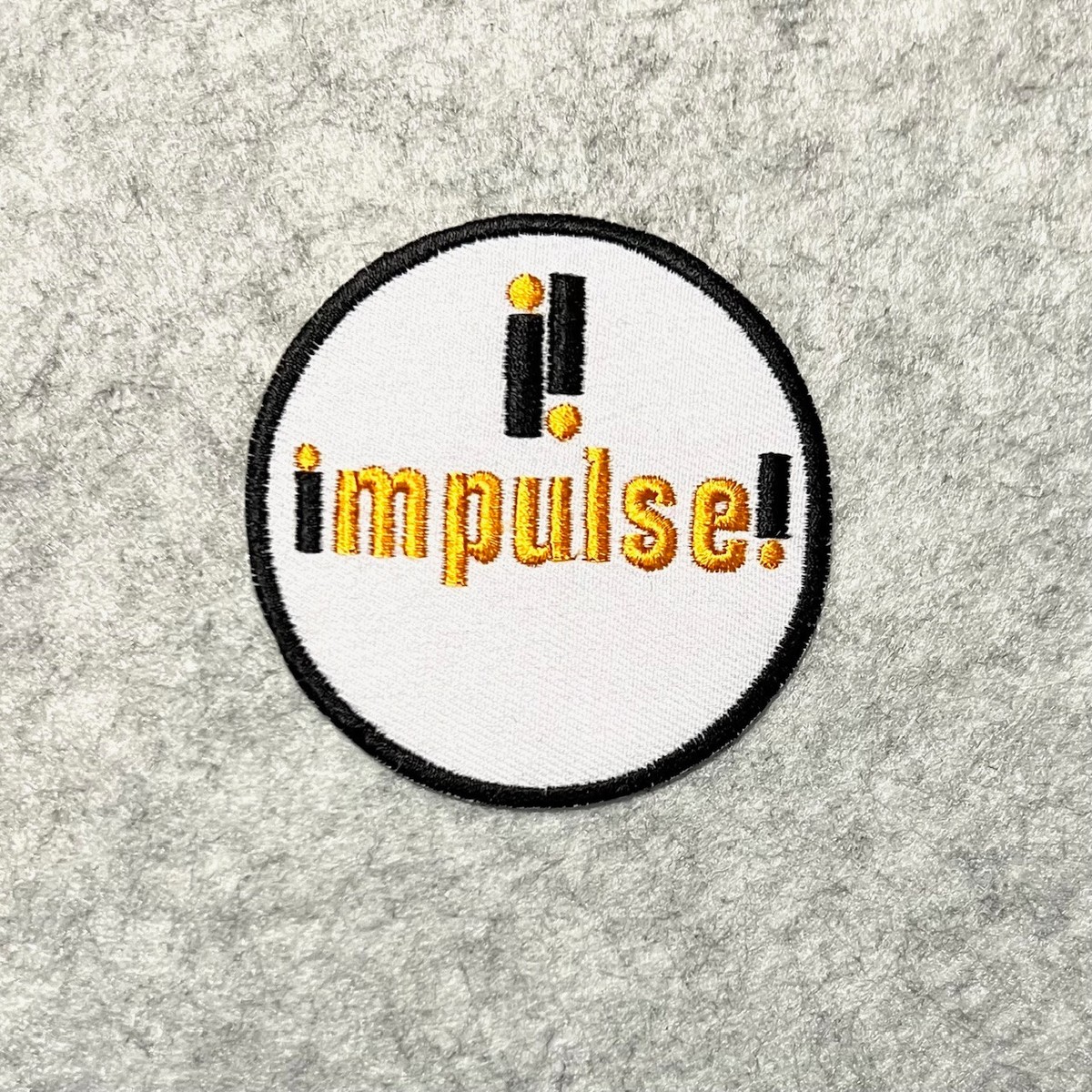 Impulse Records Logo Impulse Record Label Sticker By Buram Handal