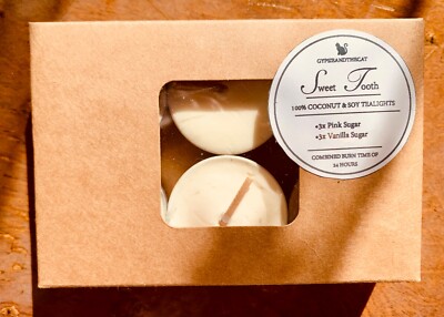 'Sweet Tooth' Tea Light's 6 Pack | eBay Australia