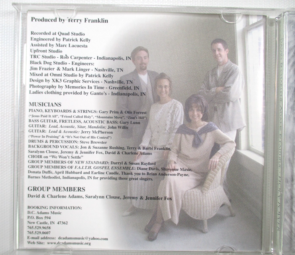 David & Charlene Adams & Faithful HOLY POWER CD | eBay