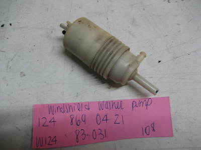 Mercedes-Benz W124 300E 300TE windshield washer pump 124 869 04 21 | eBay