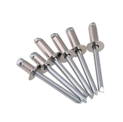 Edelstahl A2 VA Blindnieten Popnietet Flachkopf Nieten 3mm 3,2mm 4mm ...