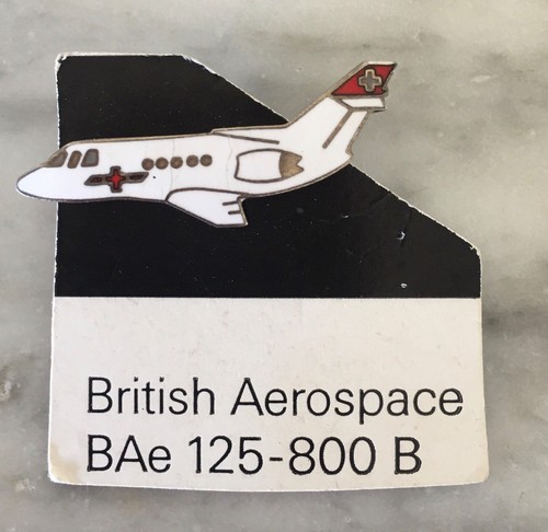 NIP British Aerospace BA Private Corporate Airplane Jet Pin Enamel ...