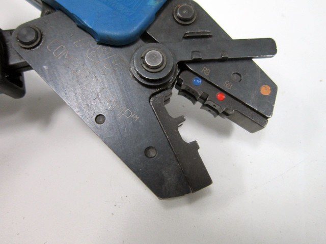 T&b Thomas & Betts Sta-kon Sta Kon Erg-2003 Full Rachet Hand Crimp Tool ...