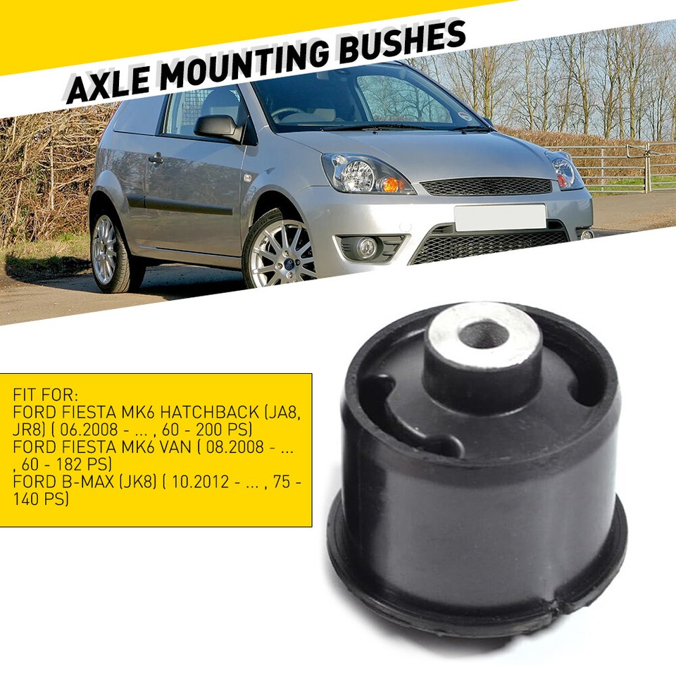 2X Rear Axle Mounting Bushes Suspension For Ford Fiesta Mk7 2008-2017 ...