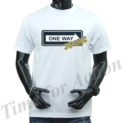 Jesus One Way Christian Religious God Bible Church Jesus Christ Graphic ...
