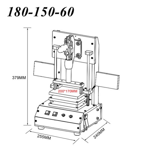 PCB Testing Jig PCBA Test Fixture Tool Bakelite Fixture Test Rack Test ...