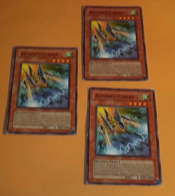 3X Armored Cybern PTDN-EN009 - Yugioh Yu Gi Oh! 3 Playset | eBay