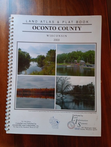 OCONTO COUNTY WISCONSIN LAND ATLAS AND PLAT BOOK 2003 | eBay