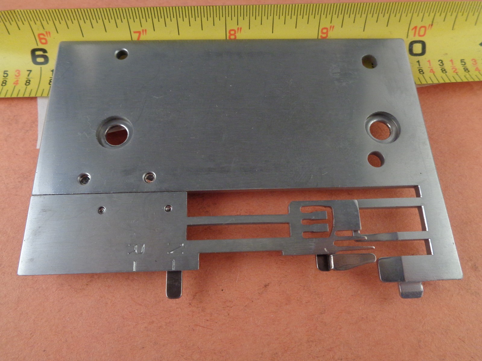 NEEDLE PLATE Babylock BL480A Elna 654 Singer 14T957DC,14T967DC,14T968DC ...