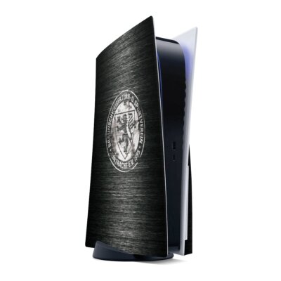 DeinDesign Folie Skin für Sony Playstation 5 PS5 Disc Edition - Metall ...