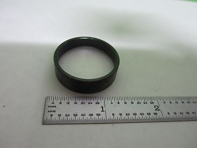 MICROSCOPE PART MOUNTED LENS PLANO CONVEX LEITZ GERMANY OPTICS AS IS ...