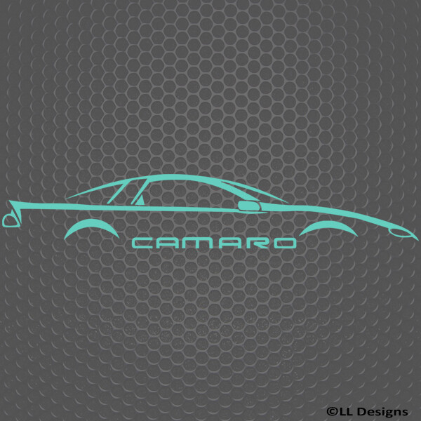 4. Generasjons Camaro Silhuett Chevrolet Debuts Synergy Green Camaro