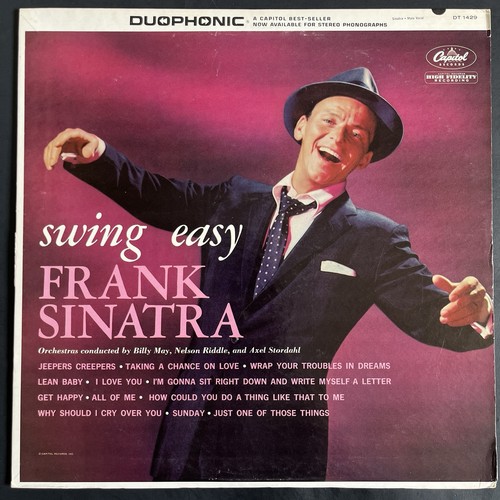Frank Sinatra~Swing Easy~Capitol Duophonic Vinyl~Male Vocal Pop~FAST ...