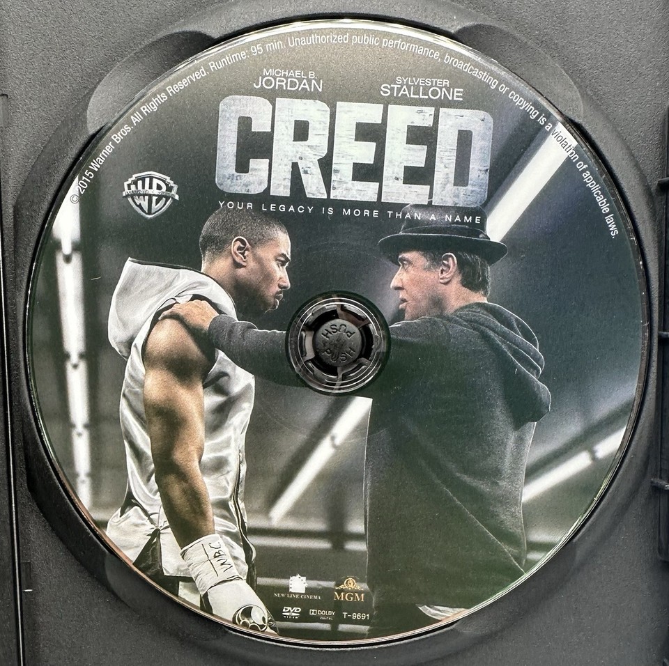 Creed DVD Widescreen Michael B. Jordan Sylvester Stallone Anthony ...