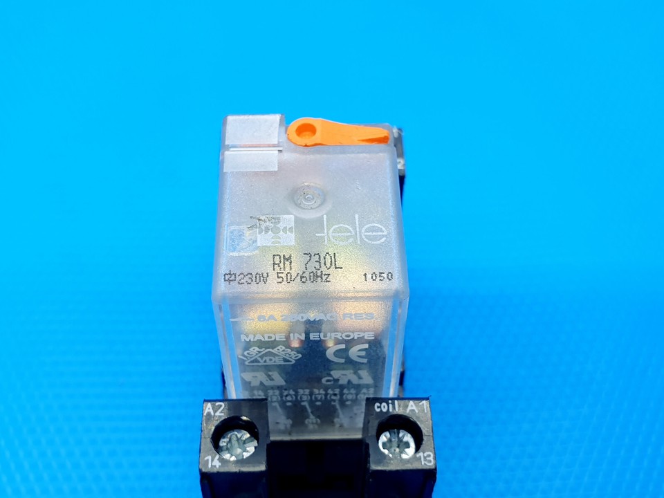 Tele RM 730L Relais Steckrelais 230V mit Sockel RSS214 Inkl. MwSt. | eBay