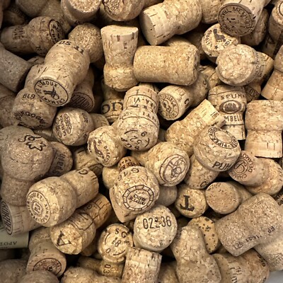 50 Assorted CHAMPAGNE CORKS High Quality, Great Variety, Great for ...