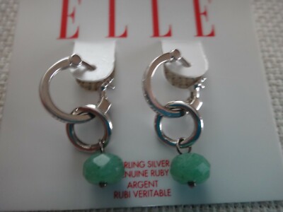 ELLE JEWELRY - STERLING SILVER - BRAND NEW - EARRINGS | eBay