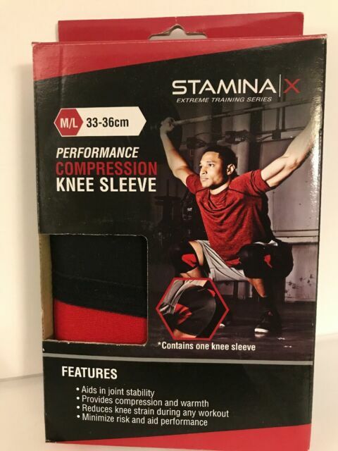 Stamina X Performance Compression Knee Sleeve M/l 33-36 Cm for sale ...
