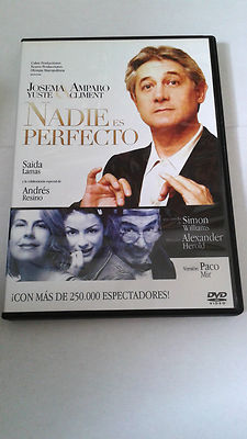 DVD " Personne Est Parfait " Josema Yuste Amparo Climent Alexander ...