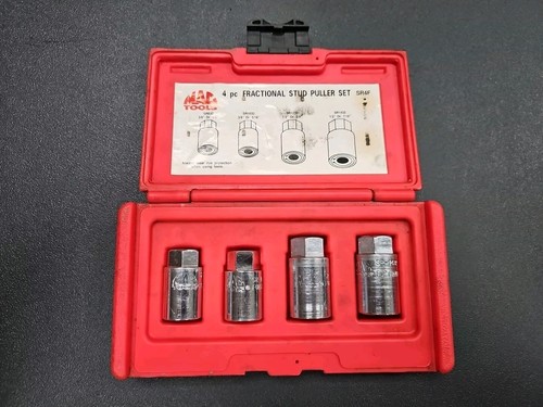 Mac Tools 4 Pc SAE Fractional Stud Puller Set Excellent Shape SR4F | eBay