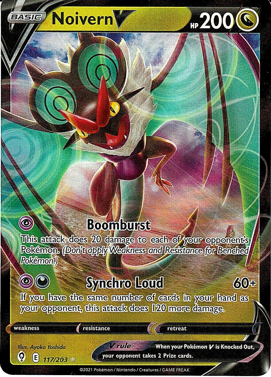 Pokemon Noivern Pokémon TCG Opening: V Battle Deck — Rayquaza Vs.