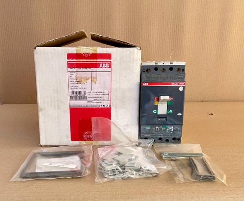 ABB SACE TMAX T4N 250 Circuit Breaker 3 Pole 100 Amps 1SDA053997R1 #NEW ...