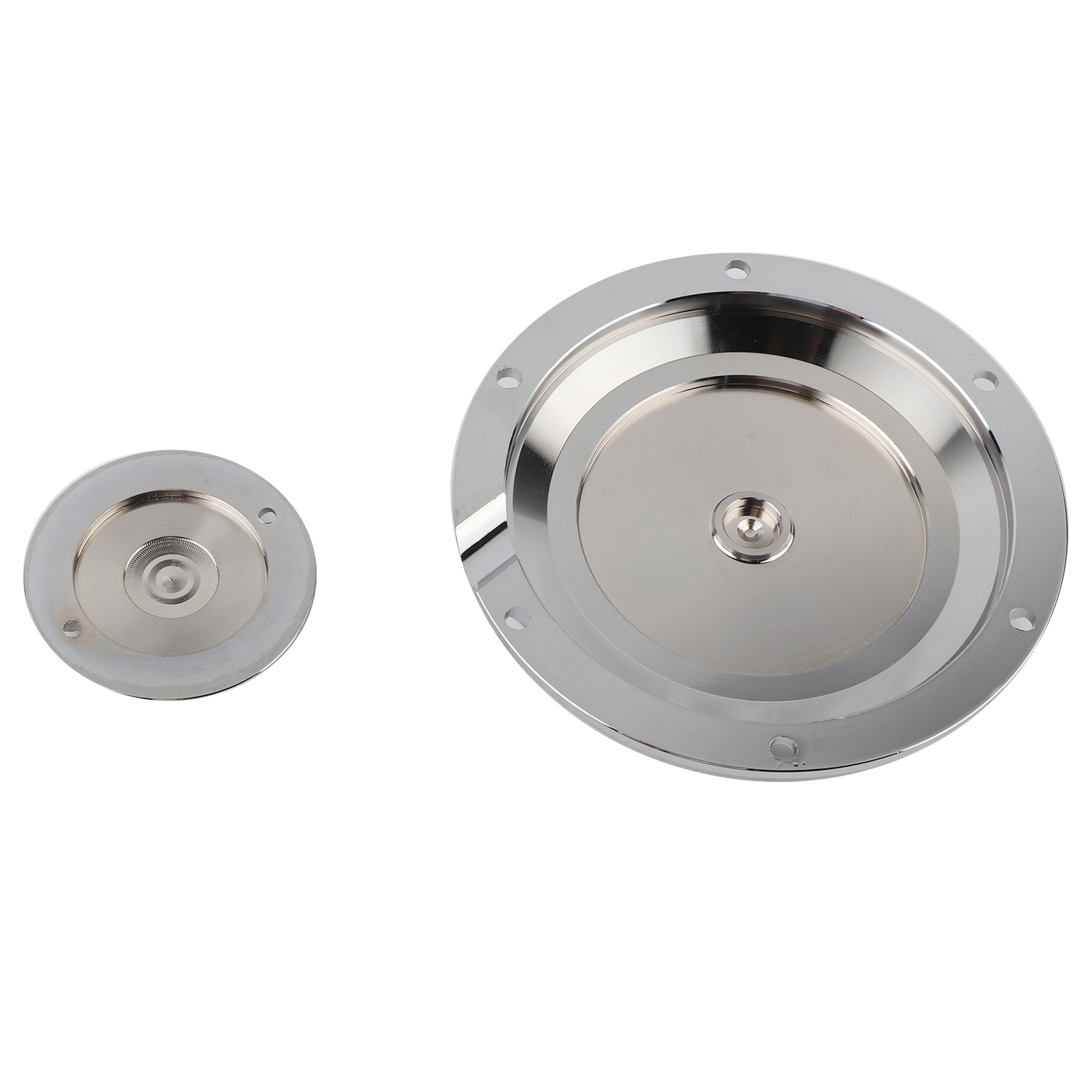 ‸2Pcs CNC Aluminum Alloy Motorcycle Derby Cover Timing Timer Covers Set ...