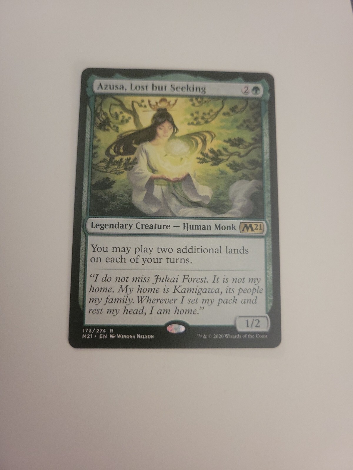 MTG Azusa, Lost but Seeking Core Set 2021 173/274 Regular Rare for sale ...