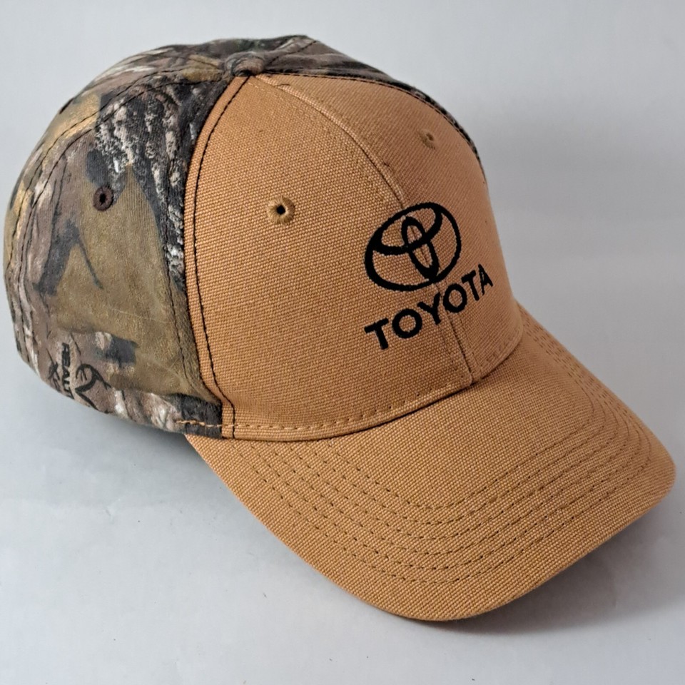 Toyota Hat Cap Dri Duck Strap Back Brown Camouflage Realtree Adjustable ...