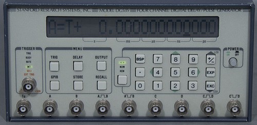 Stanford Research SRS DG535 Digital Delay/Pulse Generator w/GPIB + Opt ...