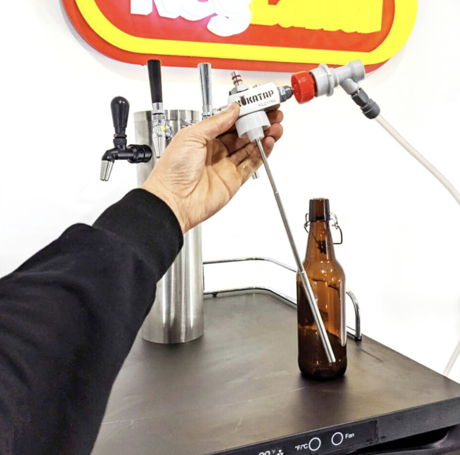 Nukatap Counter Pressure Bottle Filler Kegland KL21760 with Accessories ...