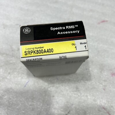 SRPK800A400 GE RATING PLUG 400A NEW | eBay