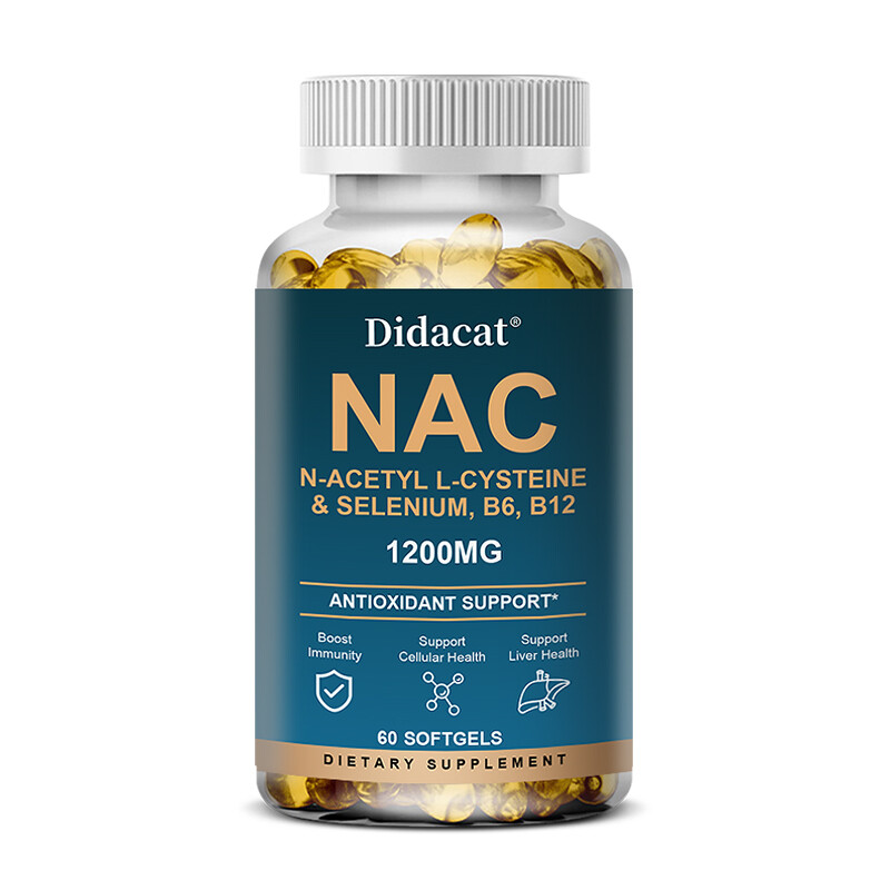 N-Acetyl L-Cysteine (NAC) 1200mg | 30 to 120 Capsules Max Strength Veg ...