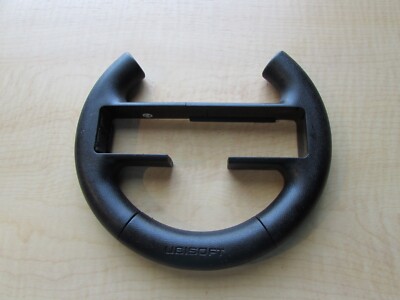 Ubisoft Steering Wheel For Wii And Wii U Mario Kart Black - used but ...