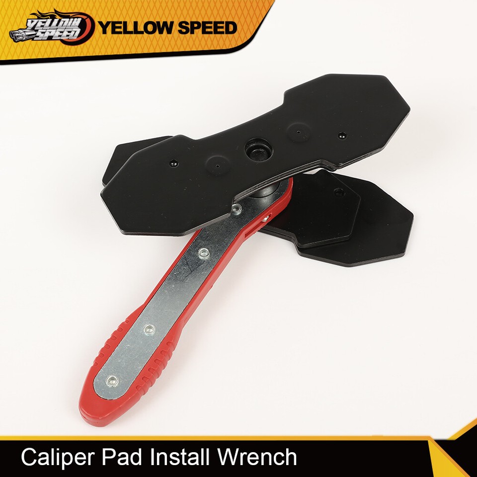 Ratcheting Brake Piston Spreader Wrench Caliper Pad Install Tool Press ...