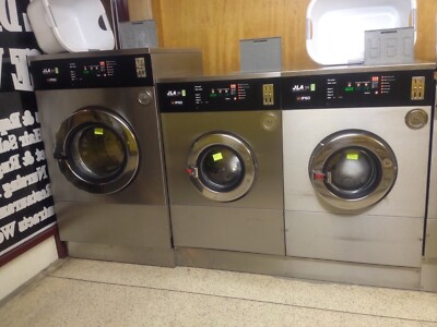 JLA Ipso 23kg 50lb coin operated commercial industrial washing machine ...