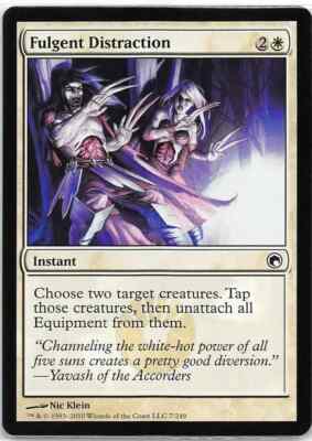 Fulgent Distraction - Mtg Scars of Mirrodin - Magic the Gathering Card ...