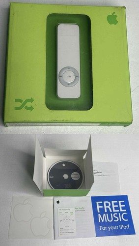 Apple iPod Shuffle 1st Generation 512 MB Box Documents Vintage | eBay