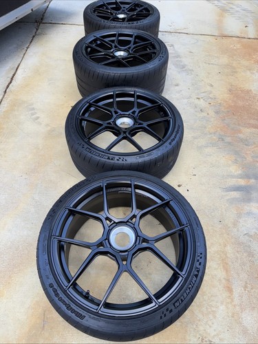 Porsche center lock wheels Forged One FF10 Black | eBay