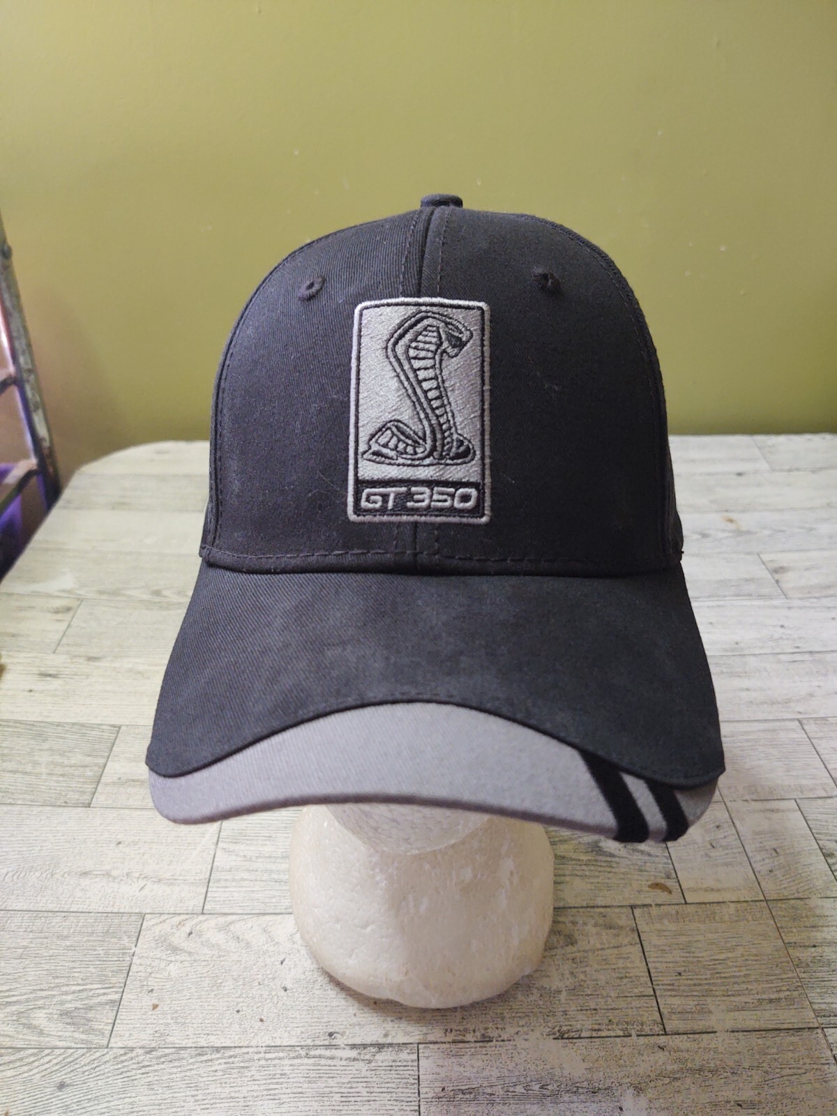 Ford Mustang GT 350 Hat Black/ Gray - Gem