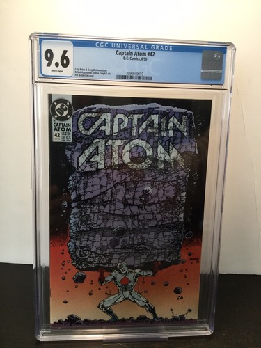 Captain Atom #42 CGC 9.6 1st Appearance Of Death In DC Comics White ...