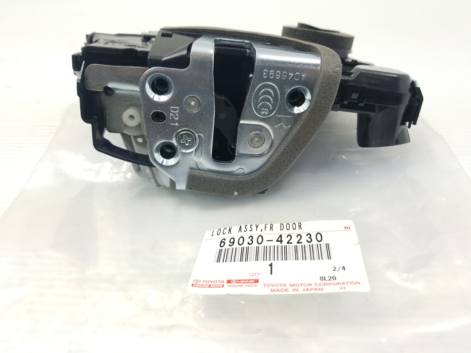 Genuine OEM Toyota Lexus 69030-42230 Front Passenger Lock Actuator ...