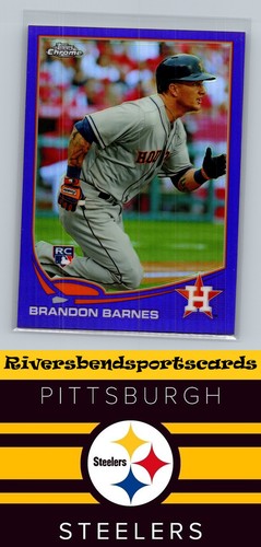 2013 Topps Chrome #93 Brandon Barnes Purple Refractors | eBay