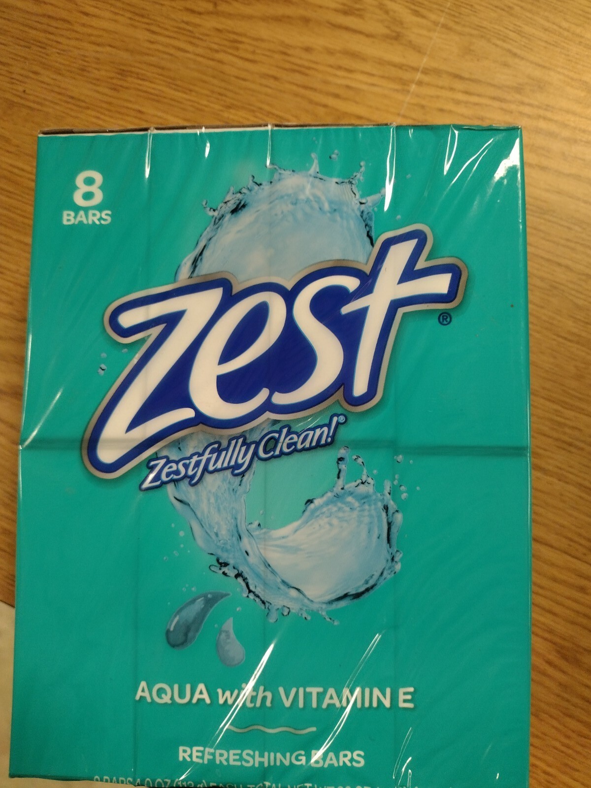 8 Pack Zest Aqua With Vitamin E Bar Soap | eBay