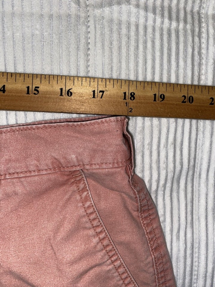 LL Bean Natural Fit Faded Salmon Color Size 38 Actual Waist 36” X 9 ...