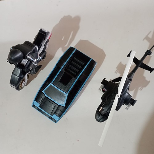 80's vehicles set collection, Automan 7.5', Street hawk 7' and Airwolf ...