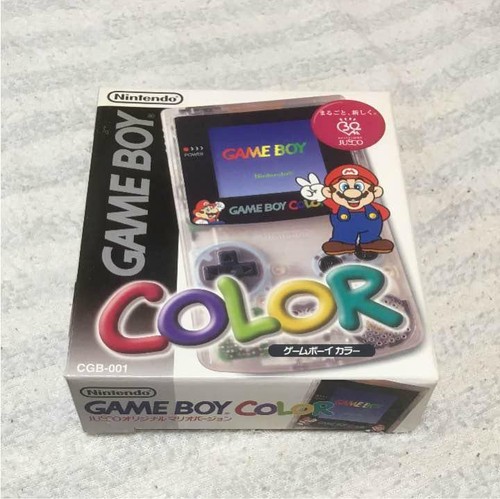 Nintendo Game Boy Color Body Jusco Original Mario Version (Clear) from ...