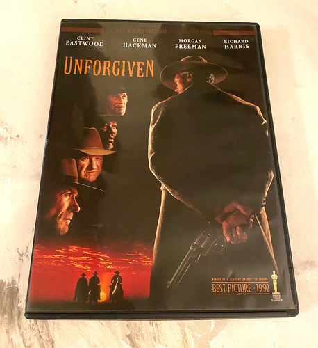 Unforgiven DVD Clint Eastwood Gene Hackman Morgan Freeman Richard ...