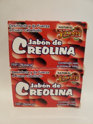 CREOLINE SOAP/JABON DE CREOLINA 100GRS Strong Hair Exfoliante,Cleanser ...