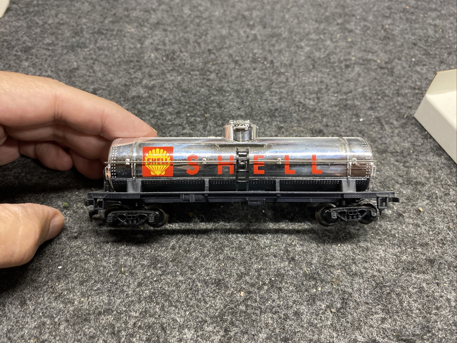 TYCO HO Scale 40' Shell Chrome Single Dome Tank Car Item 367C B2 for ...